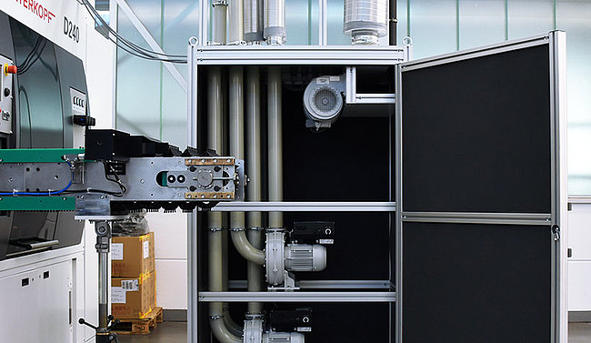 System for central air suply | Elektror airsystems