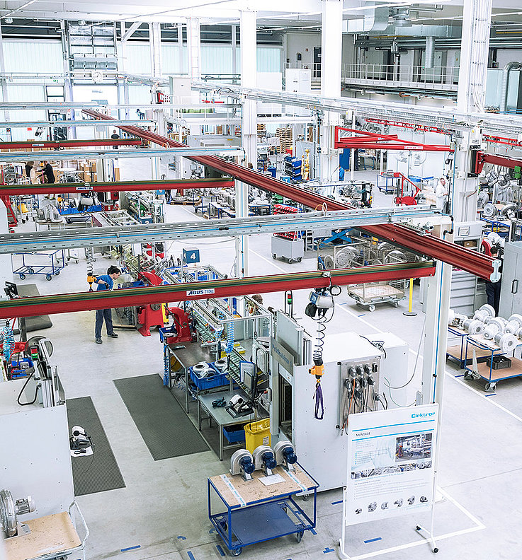 Production Center Waghäusel in Germany | Elektror airsystems