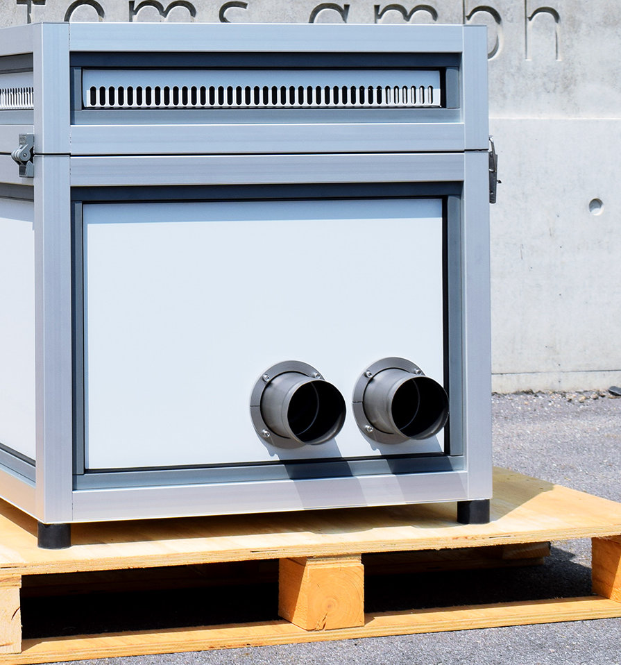 Drying module for glass flasks | Elektror airsystems