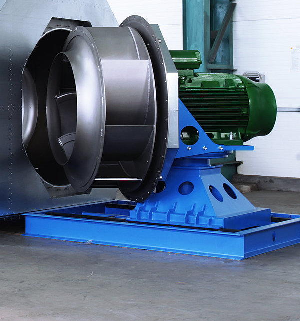 Centrifugal low pressure fan